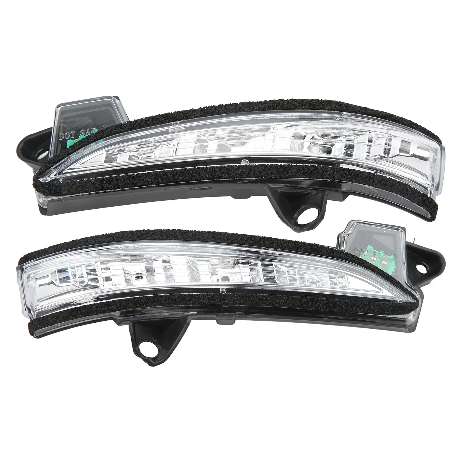 Rear View Mirror Turn Light Plastic Turn Signal Indicator Replacement ...