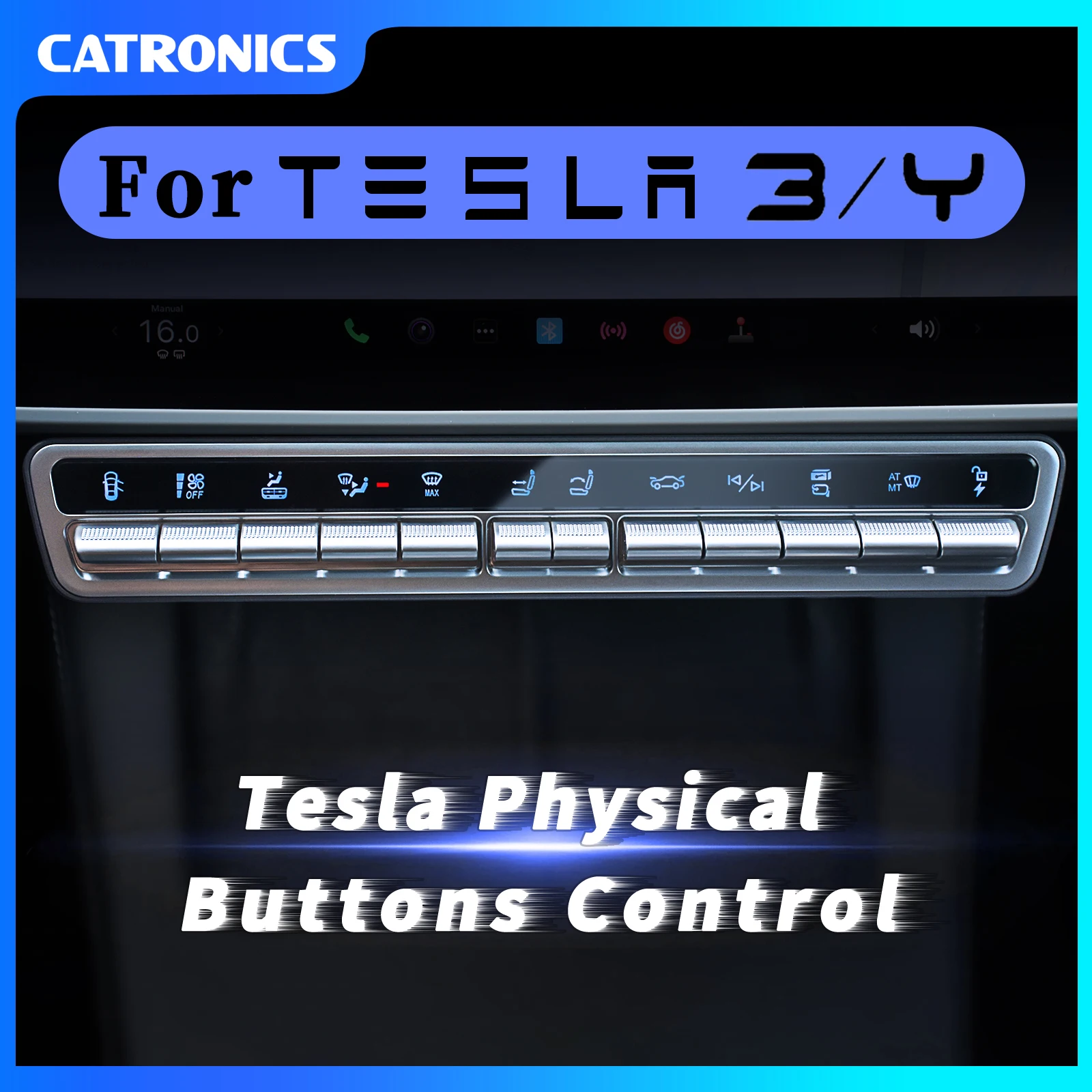 CATRONICS-Tesla-Physical-Control-Button-Multi-function-for-Tesla-Model ...