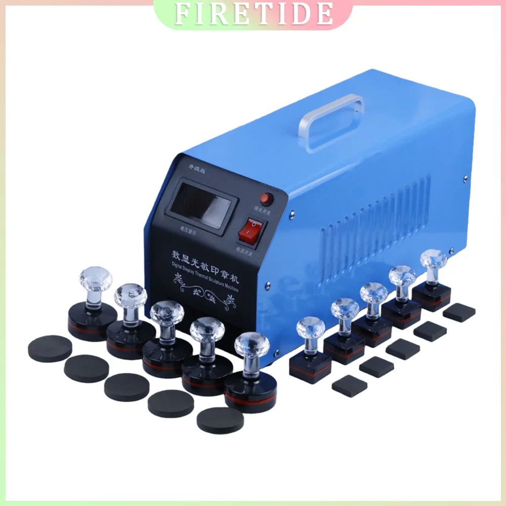 220V Automatic Photopolymer Seal Maker Machine, 100x65mm Smart Exposure ...