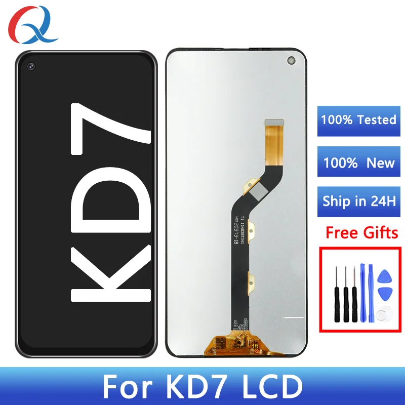 6.6" For TECNO Spark 5 KD7S KD7H LCD Display Touch Screen Digitizer ...