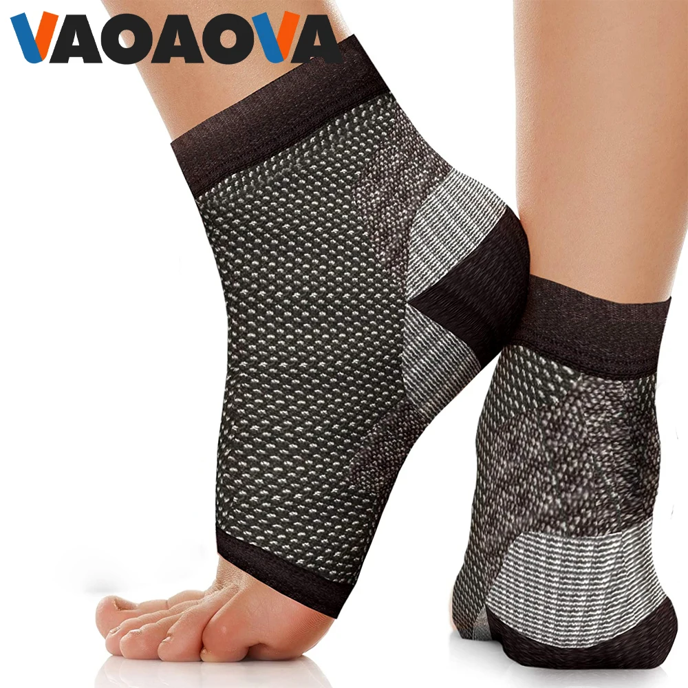 1-Pair-Plantar-Fasciitis-Toeless-Compression-Socks-Ankle-Sleeve-Foot ...