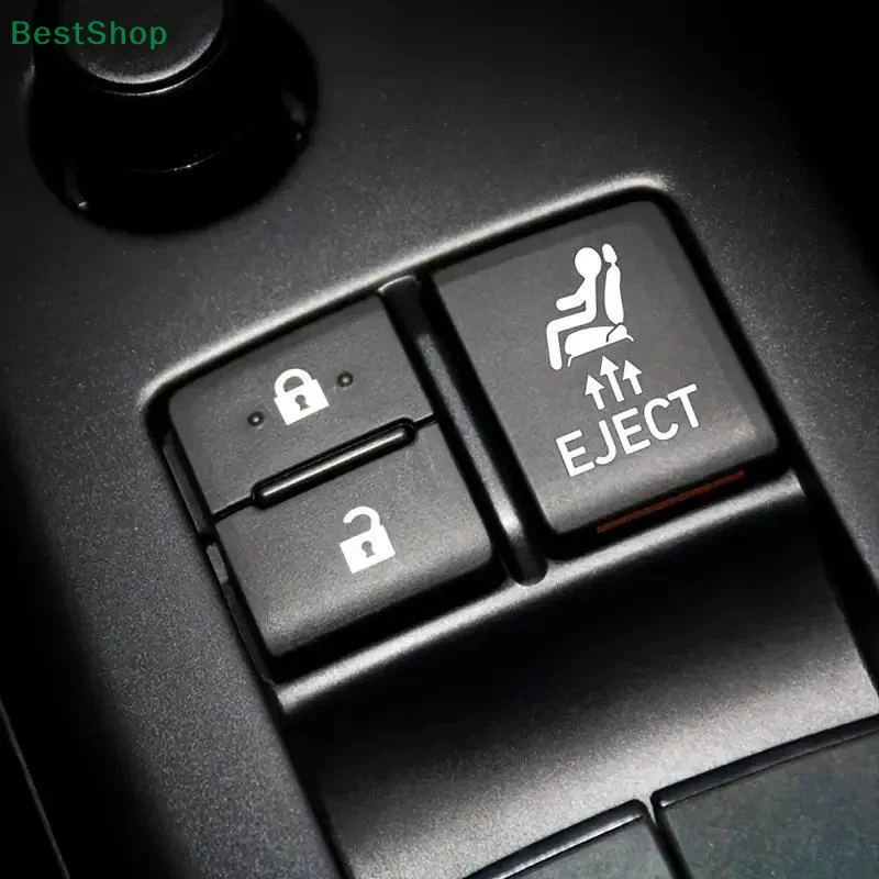 1Pcs Men's Humorous Automotive Accessories EJECT Button Stickers For ...