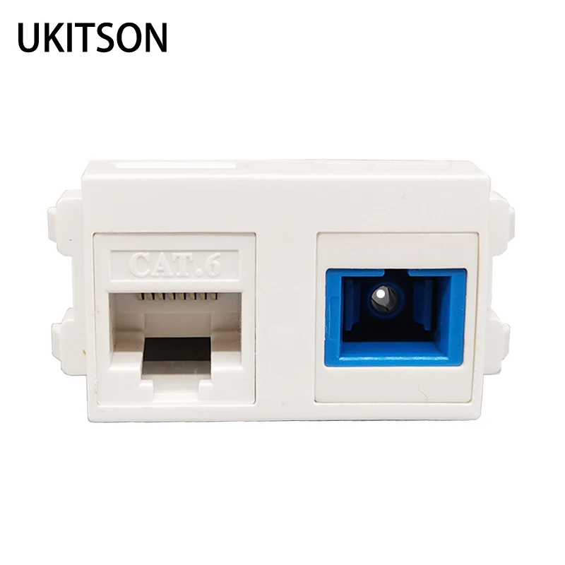 SC-UPC-Optic-Fiber-Female-SC-SC-Connector-Plug-With-CAT6-RJ45-LAN ...