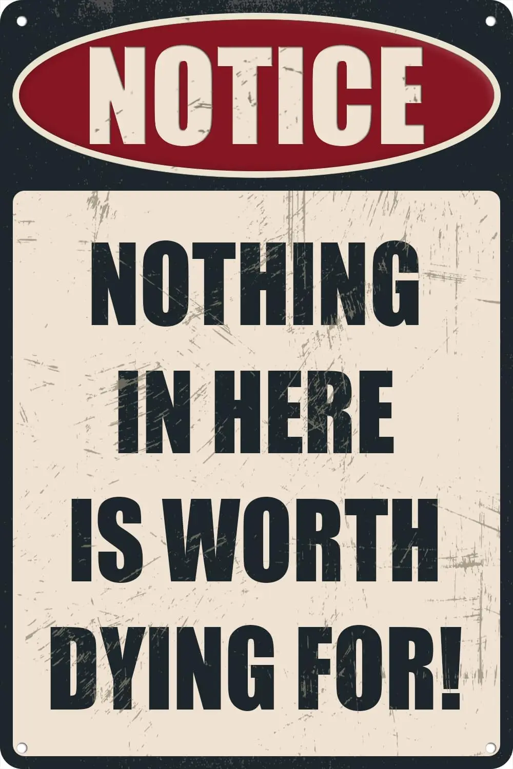 Warning-Nothing-in-Here-is-Worth-Dying-For-Metal-Sign-For-Your-Garage ...