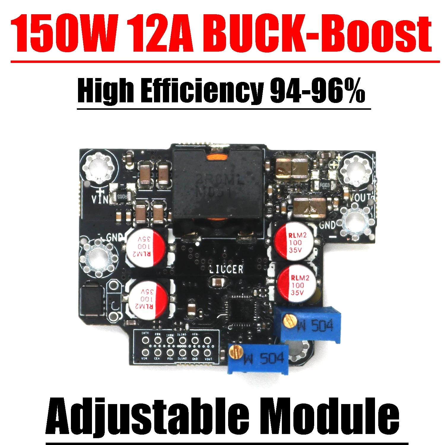 SC8701-150W-12A-DC-DC-BUCK-Boost-Converter-POWER-Voltage-Regulator-5V ...