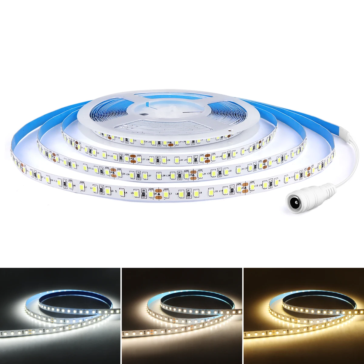 High-Brightness-FPCB-LED-Strip-Light-DC12V-24V-width-8MM-3000K-4000K ...