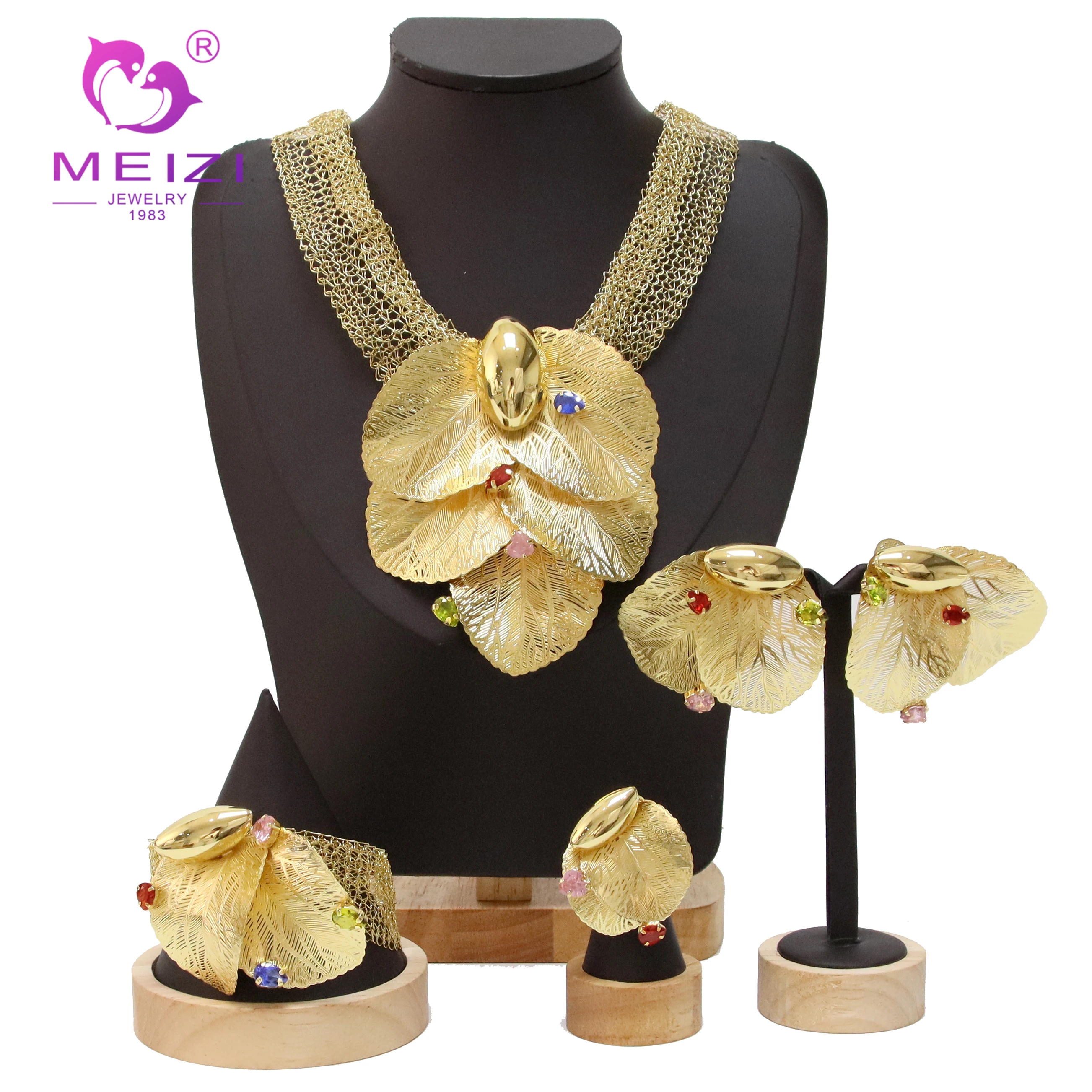 MEIZI-jewelry-Fashion-Trend-Woman-Necklace-Jewelry-Set-Tend-New-Wedding ...