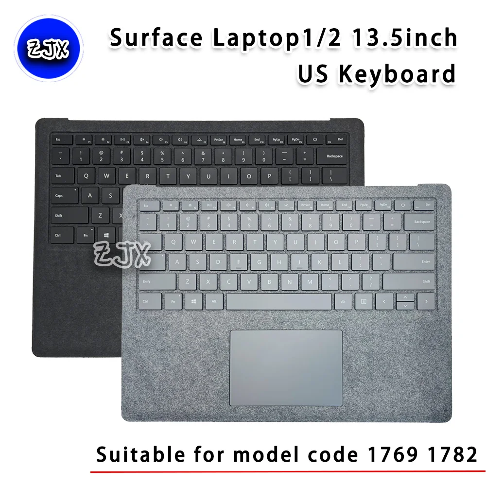 For Microsoft Surface Laptop1 Laptop2 13.5inch American US Keyboard ...