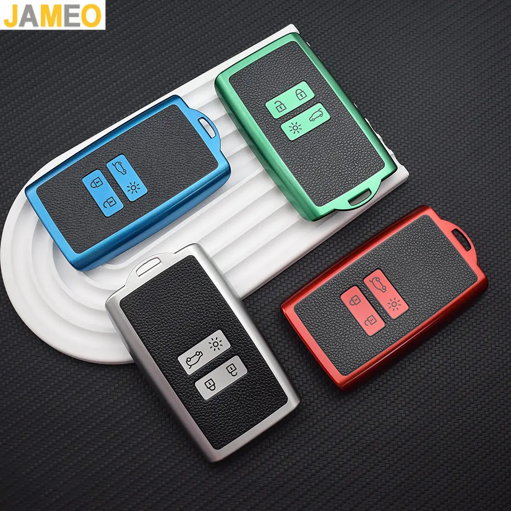 TPU-Leather-Car-Key-Cover-For-Renault-Captur-Koleos-Kadjar-Arkana ...