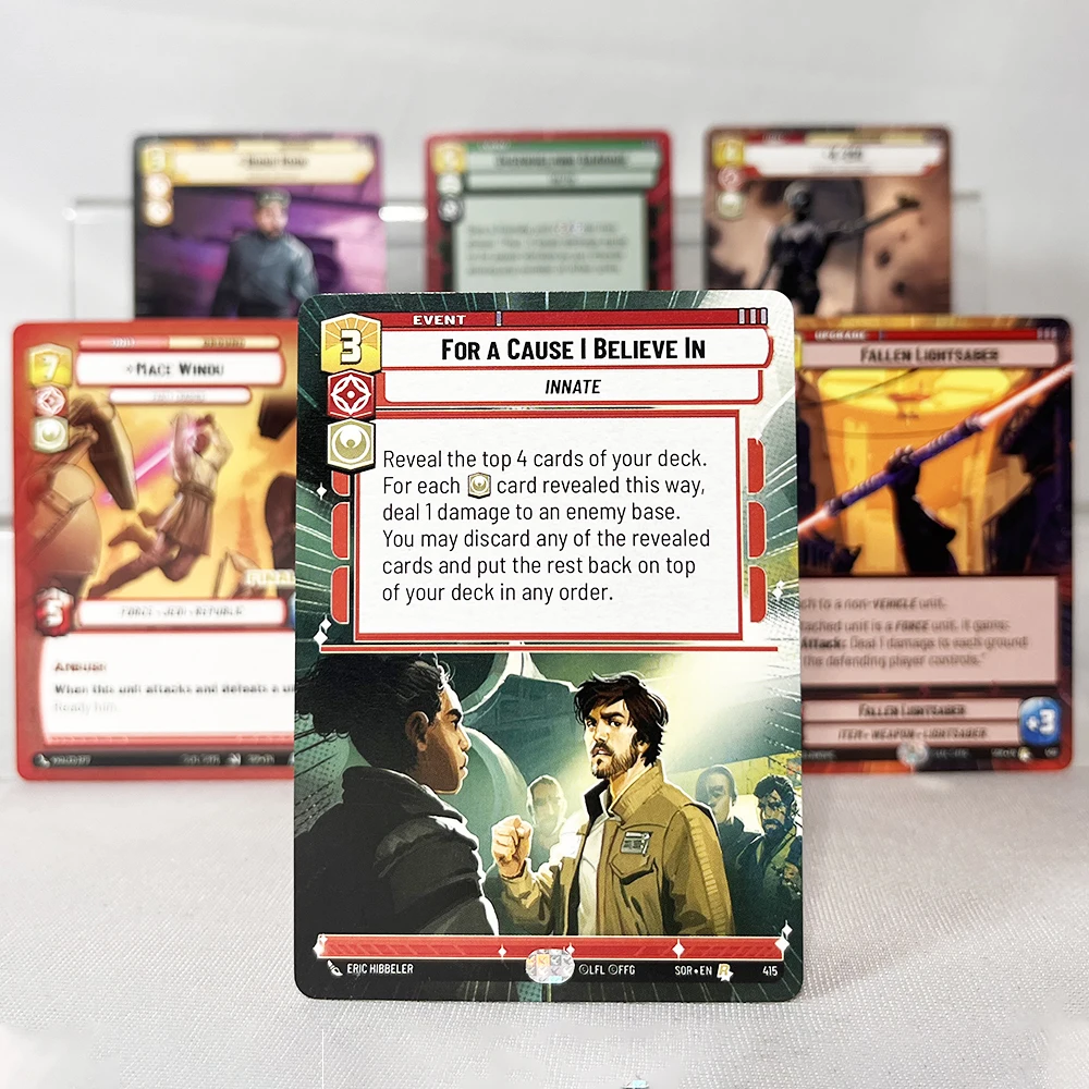 SWUDB Proxy Cards Limited Edition Star Wars Card WINDU BODHL ROOK Game ...