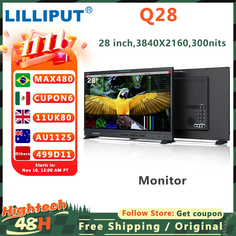 LILLIPUT-Q28-28-inch-12G-SDI-professional-production-studio-monitor ...
