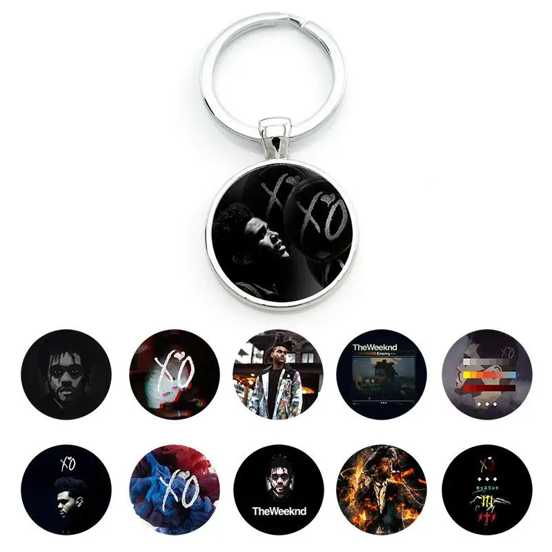 TAFREE-X-O-Pop-Singer-The-Weeknd-Art-Poster-Trendy-Print-Glass-Cabochon ...