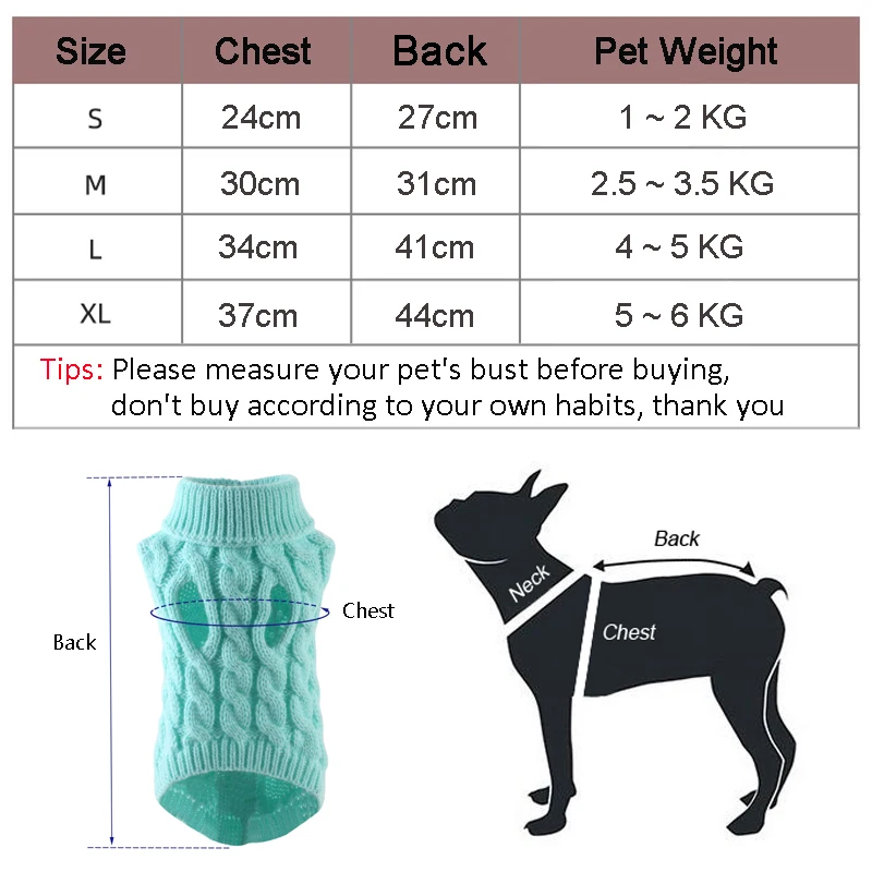 Pet Clothing Puppy Cat Sweater Vest Chihuahua Yorkie Coat - Walmart.com