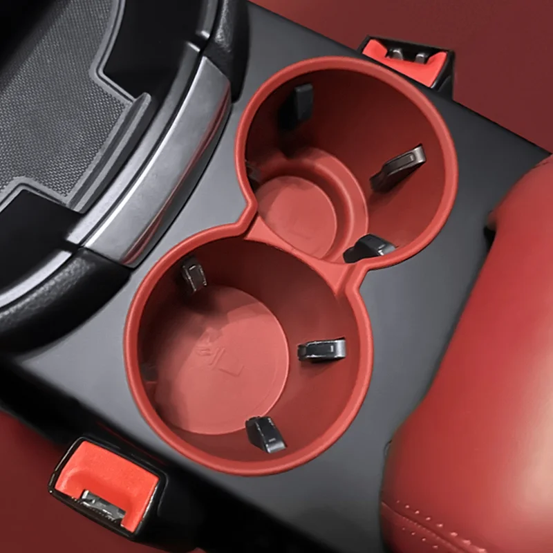 For-Porsche-Macan-2014-2024-Silicone-Car-Cup-Holder-Center-Console-Anti ...