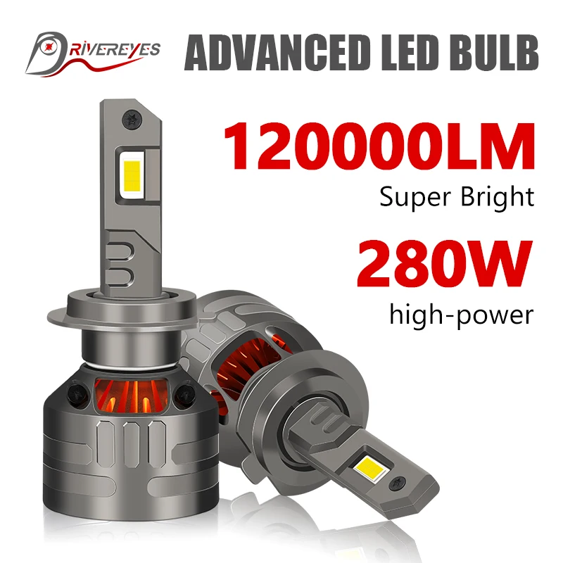 280W-120000LM-Turbo-H7-LED-Headlight-Bulbs-H4-H1-HB3-9005-HB4-9006-H8 ...