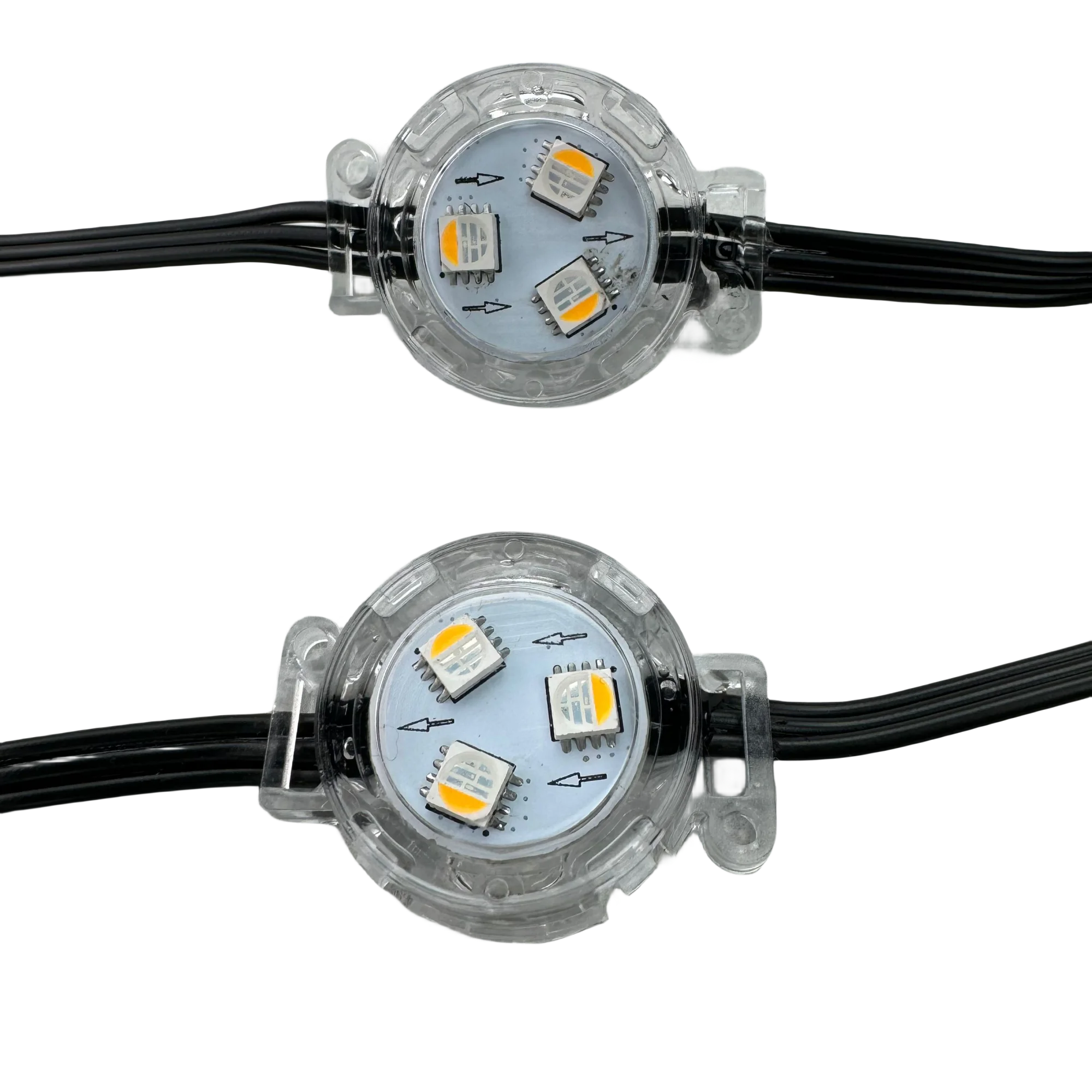 UCS2904-TM1814-IC-RGBW-Addressable-LED-Puck-Pixel-Light-DC12V-30mm-Open ...