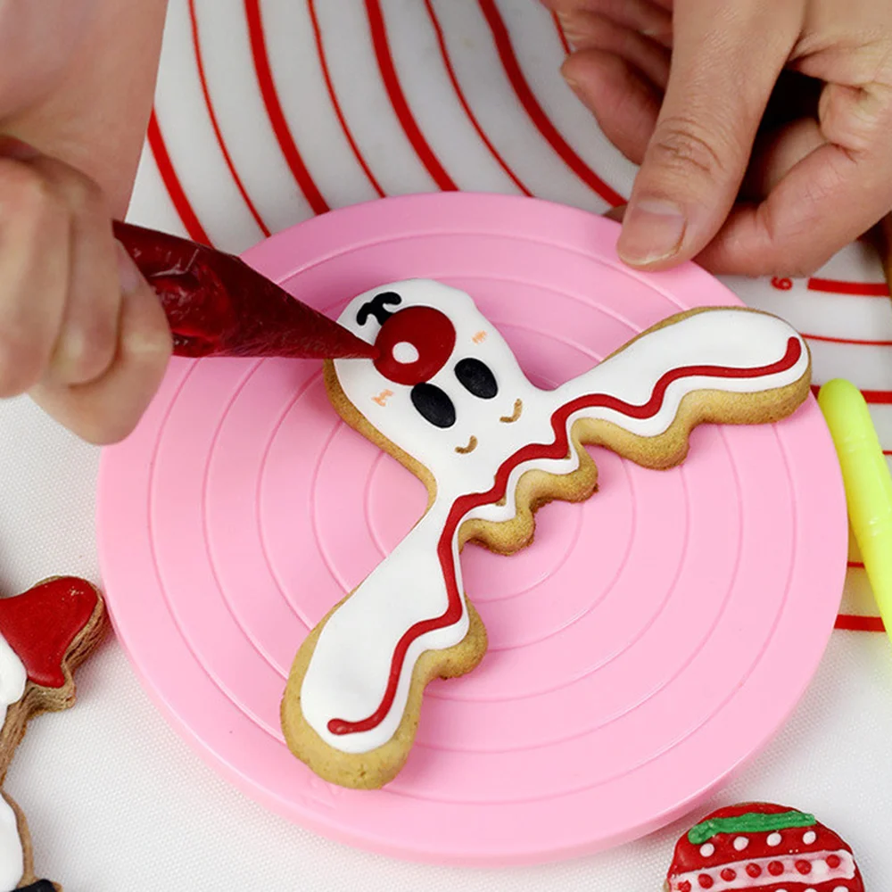 14cm-Mini-DIY-Cake-Rotary-Table-Plastic-Fondant-Cookie-Turntable ...