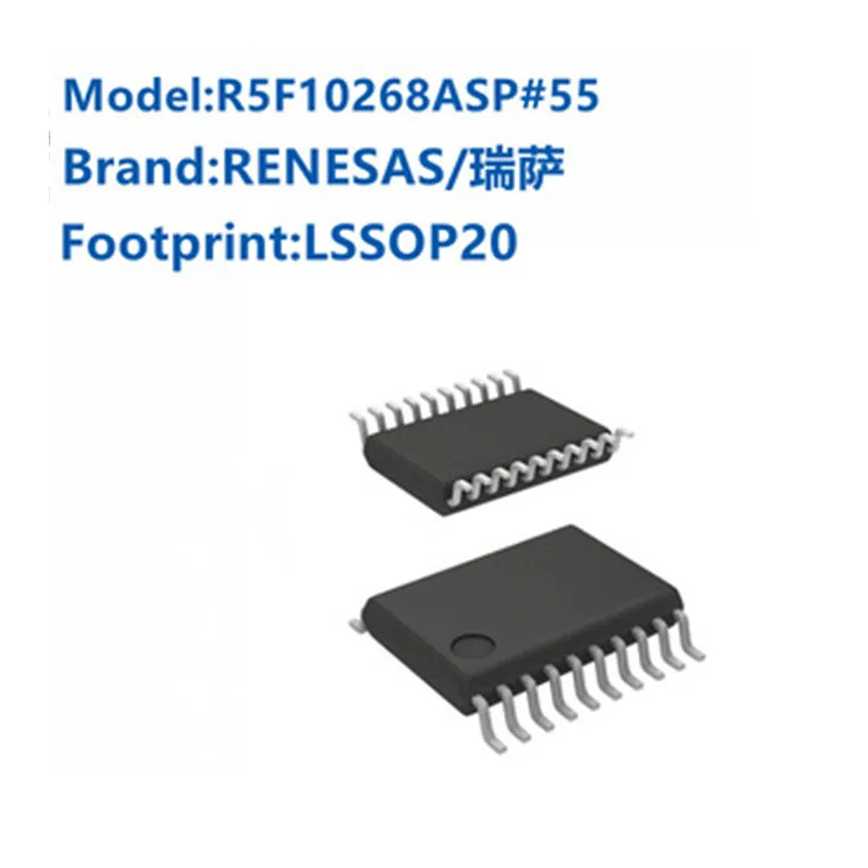 1PCS R5F10268ASP#55 10268A LSSOP 20 16 bit microcontroller low power ...