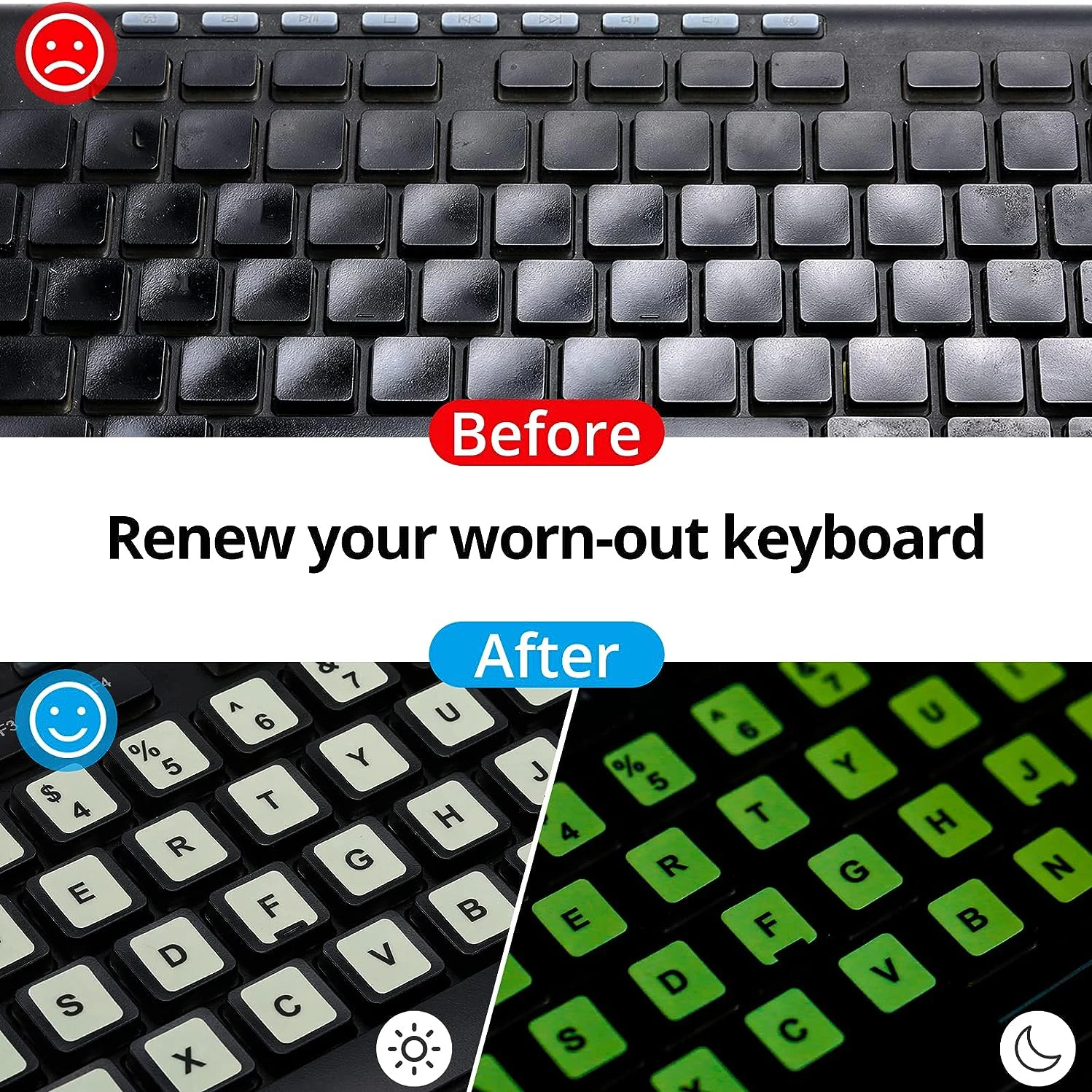 Diy Laptop Keyboard Stickers