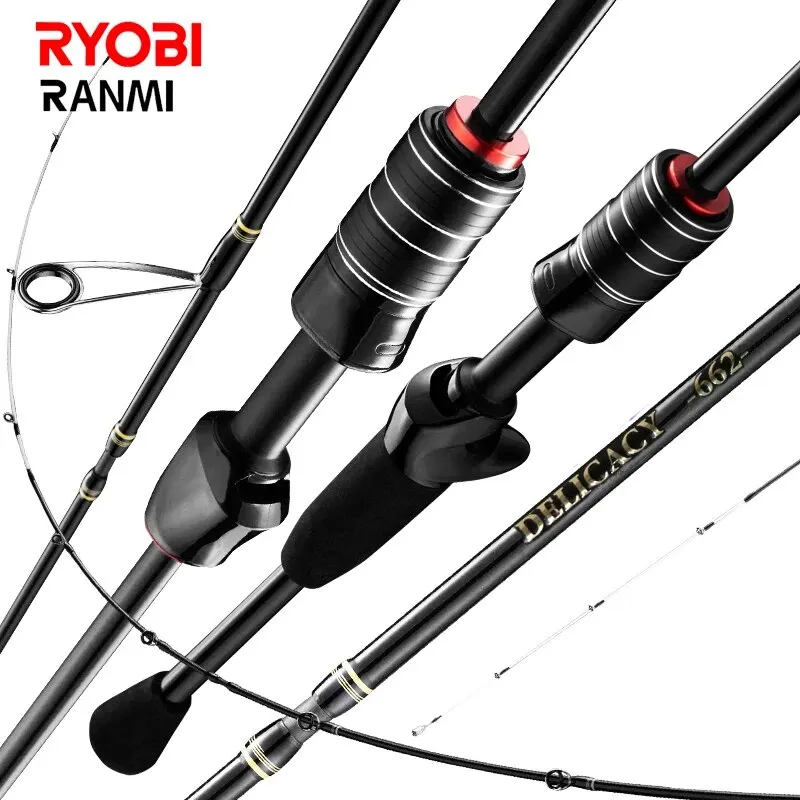 RYOBI-RANMI-Portable-Lure-Fishing-Rod-1-8m-1-98m-Ultralight-High-Carbon ...