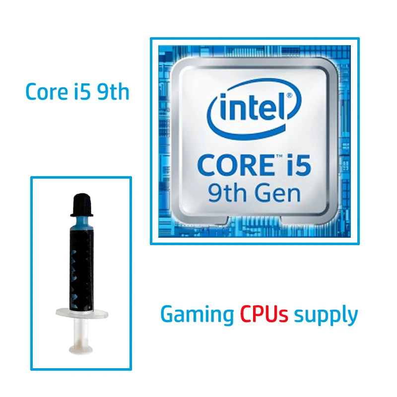 Procesador Intel Core i5 8600 LGA 1151, CPU i5 8500 8600K con grasa ...