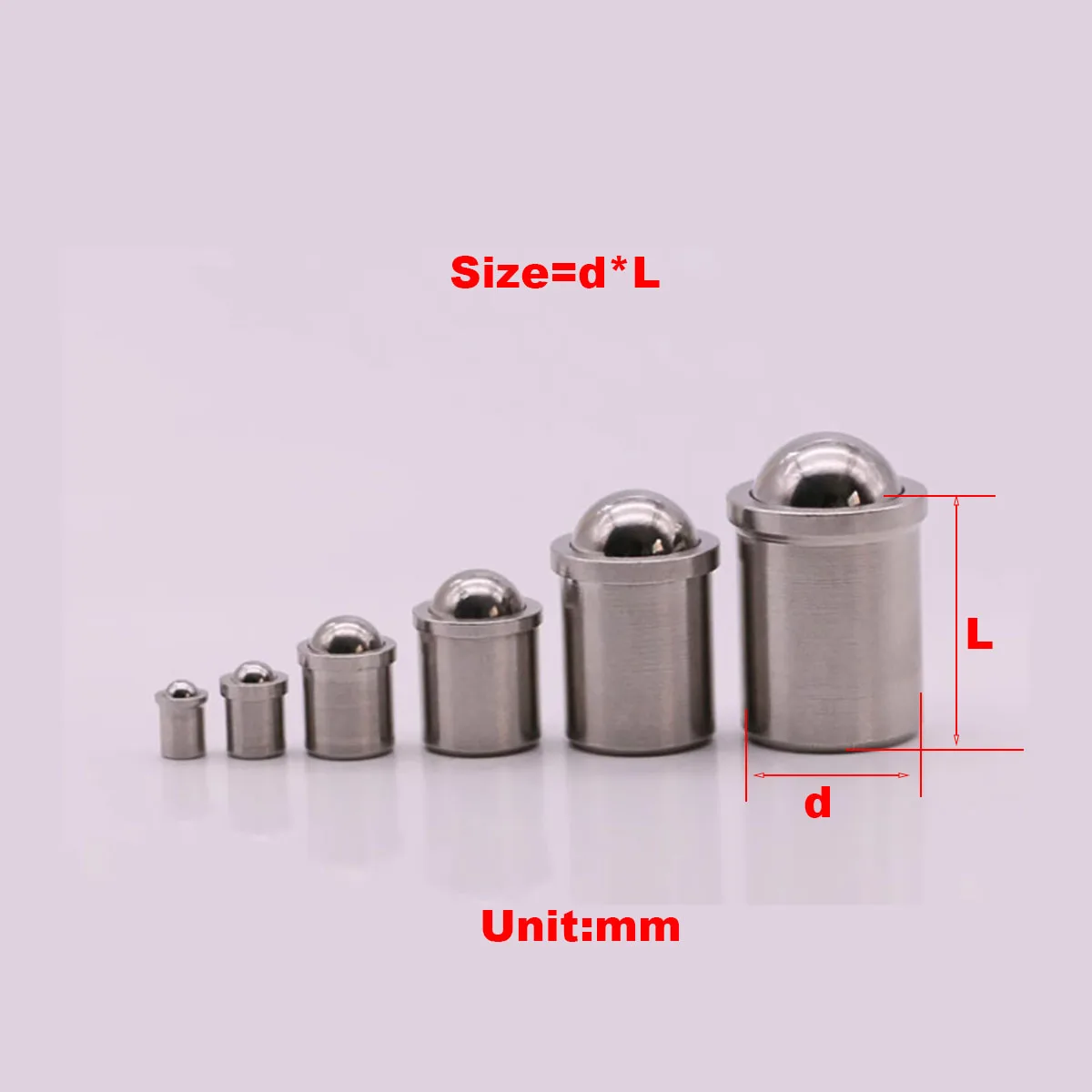 Press-In-Ball-Head-Plunger-Locking-Pin-304-Stainless-Steel-Plastic ...