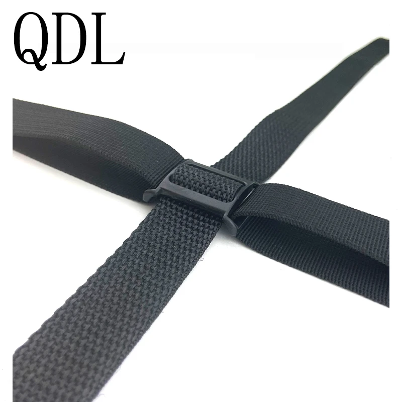 12 Pcs Ladder Lock Buckle Tri-Glide Slider Adjuster Fastener Webbing ...
