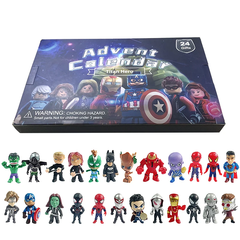 Disney-Marvel-Advent-Calendar-Box-24Pcs-Set-Action-Figure-PVC-Model ...