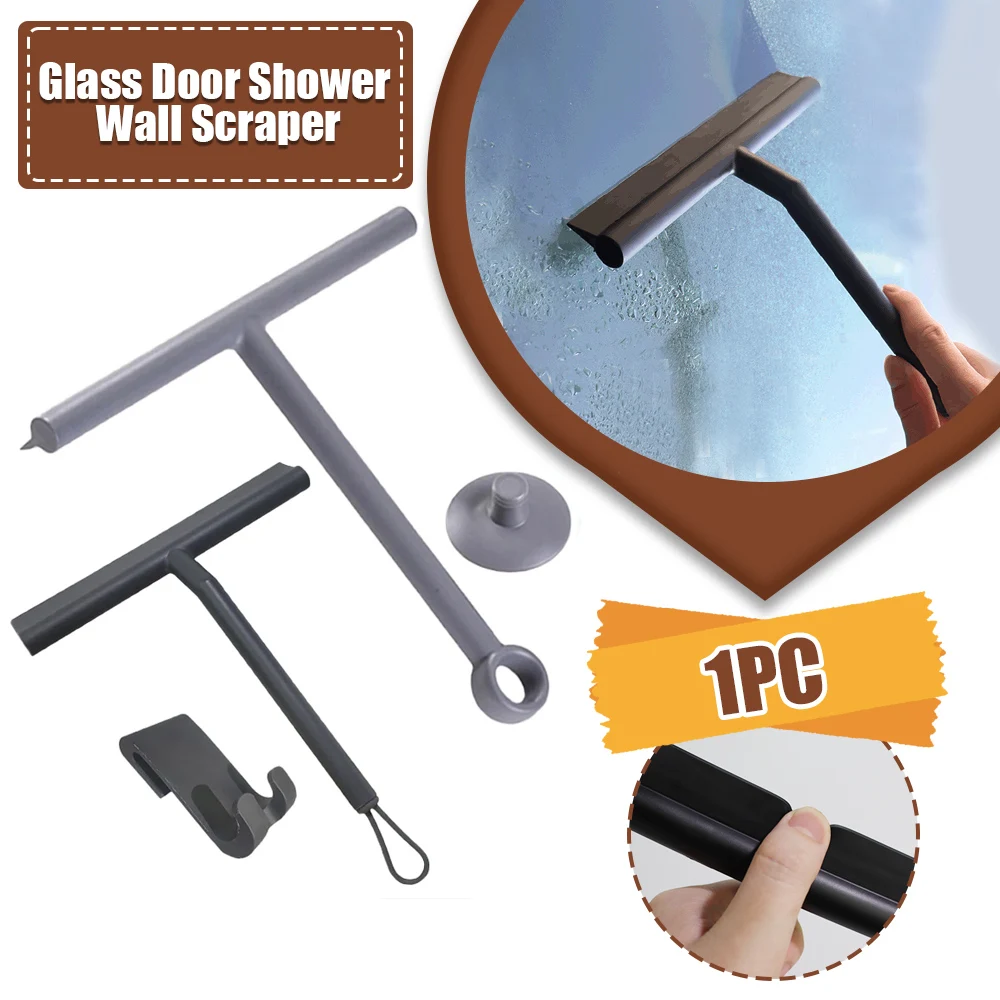Shower-Squeegee-for-Glass-Door-Shower-Wall-Scraper-Cleaner-With ...