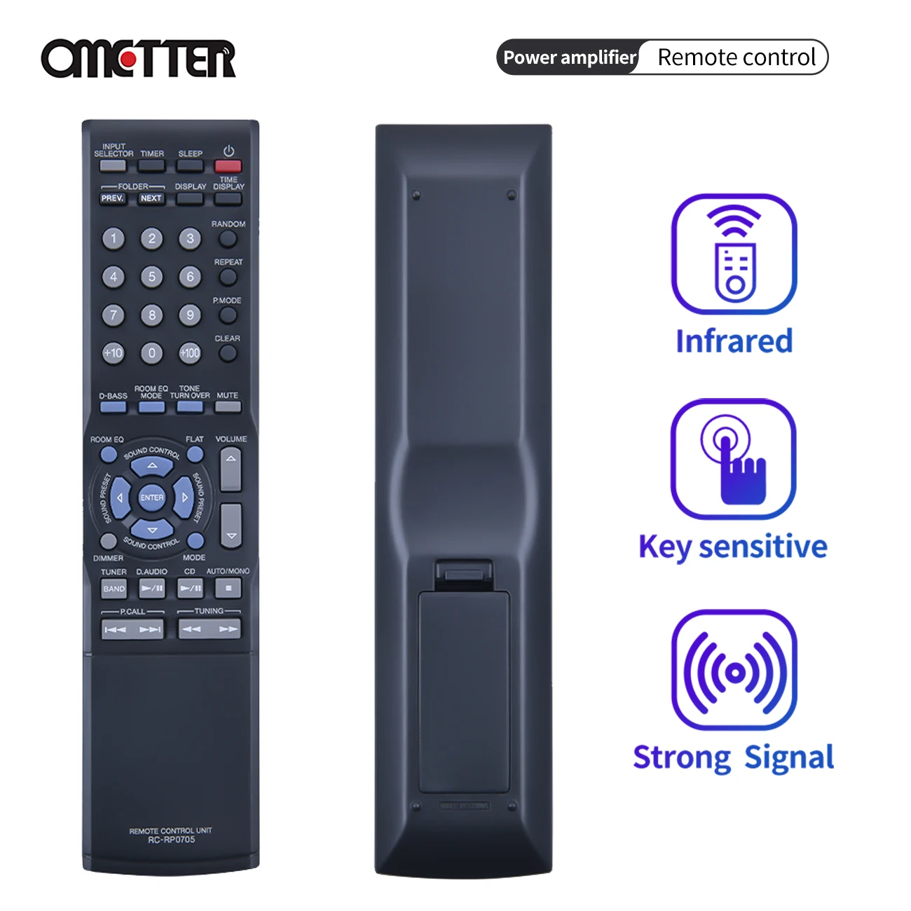 Control Stereo Kenwood | Remote Kenwood Hifi | Kenwood Rc-rp0705 ...