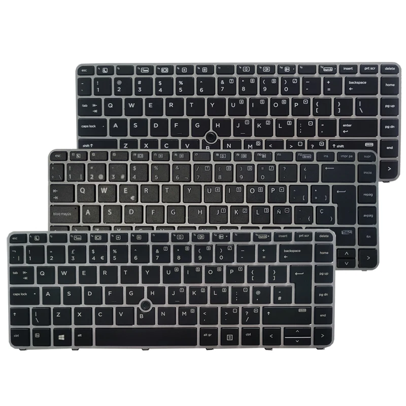 NEW For HP EliteBook 840 G3 745 G3 745 G4 840 G4 848 G4 US/UK/Spanish ...