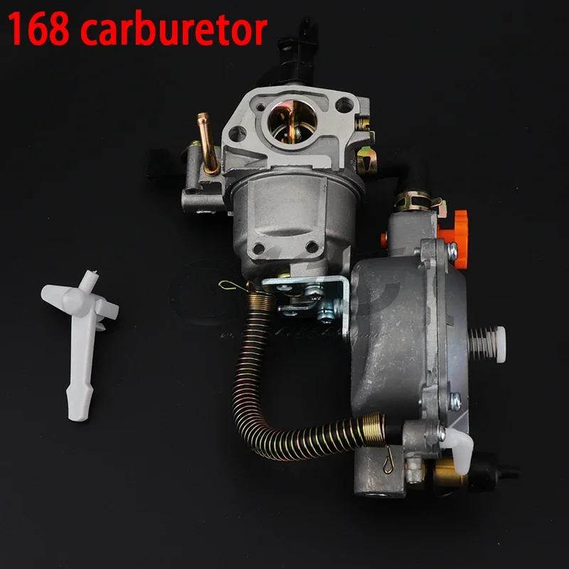 New-168-Carburetor-Dual-Fuel-for-2KW-3KW-168F-170F-Gasoline-Engine ...