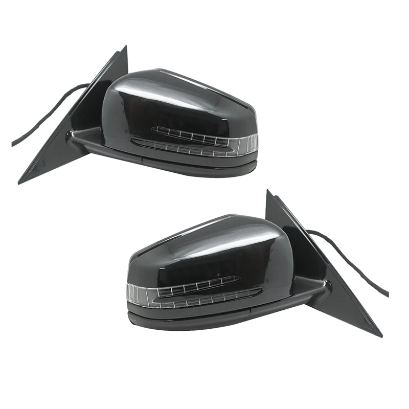 Door-Power-Rear-View-Mirror-Assembly-Black-For-Mercedes-Benz-W221-S ...