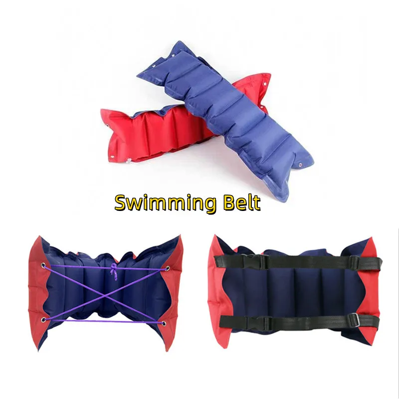 Adjustable-Inflatable-Swimming-Belt-Swimming-Ring-Float-Plate-With ...