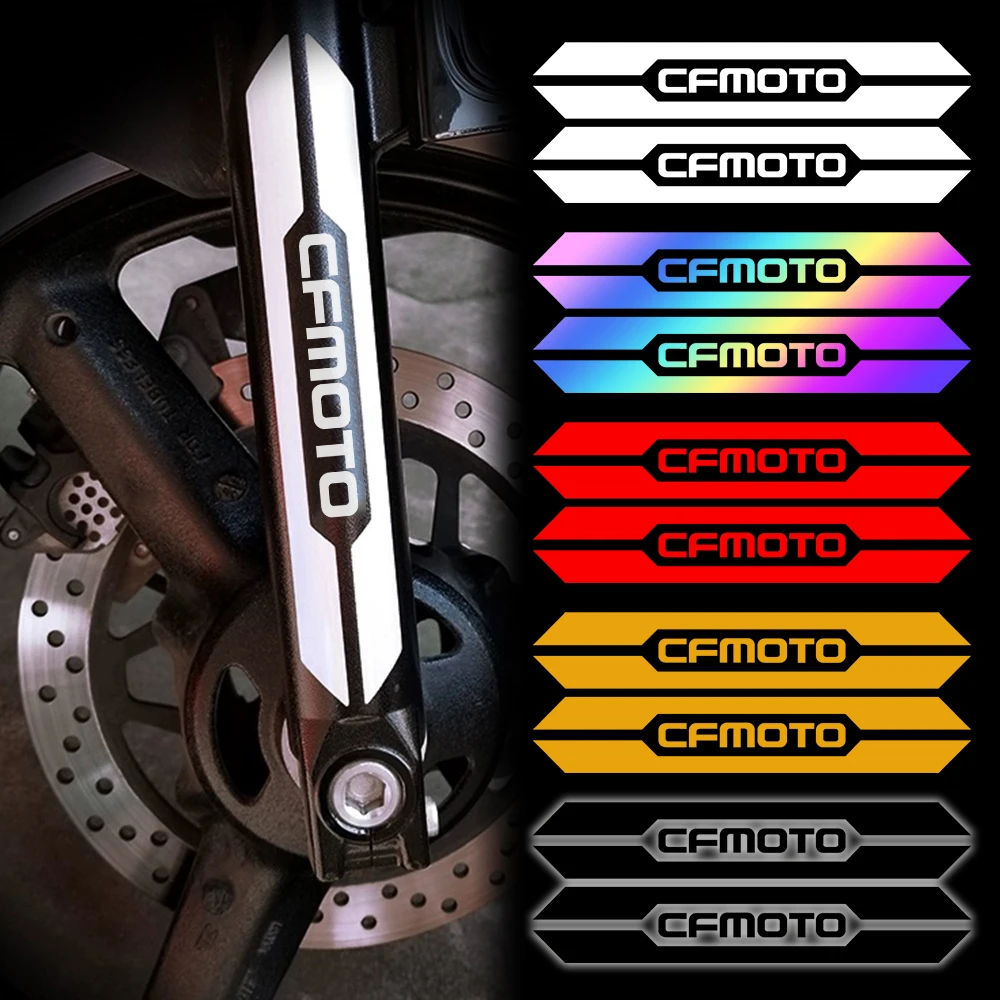 Motorcycle Accessories Stickers Moto Body Shock Absorbers Reflective ...