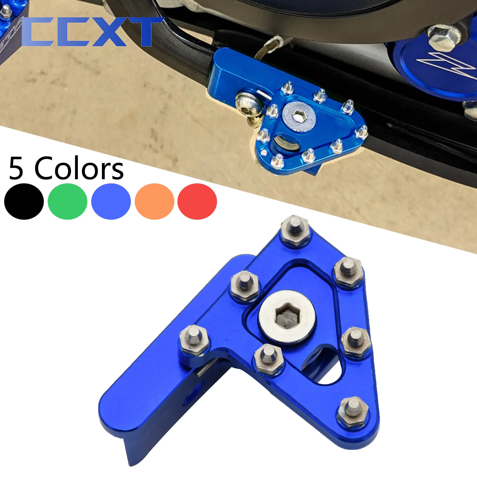 Motorcycle-CNC-Aluminum-Rear-Brake-Lever-Pedal-Step-Tip-For-KTM ...