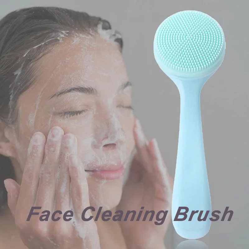 Face Cleansing Brush Silicone Cleaning Tools For Face Blackhead Removal ...
