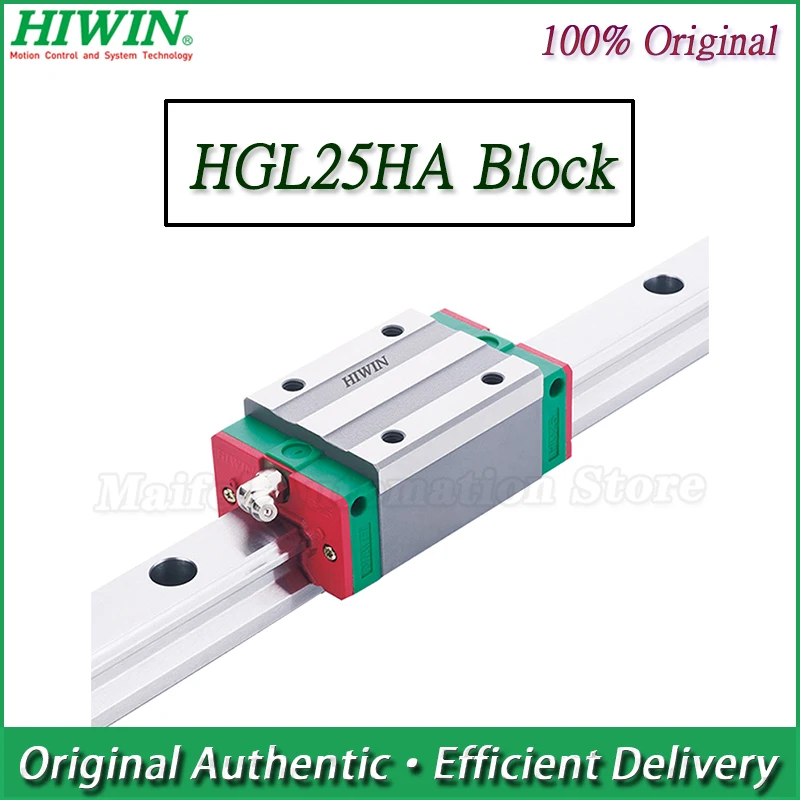 Orignal-HIWIN-HGL25HA-Block-HGL25-HGL25HAH-HGL-25HA-Linear-Guide-Slider-Manipulator-linear-slide ...