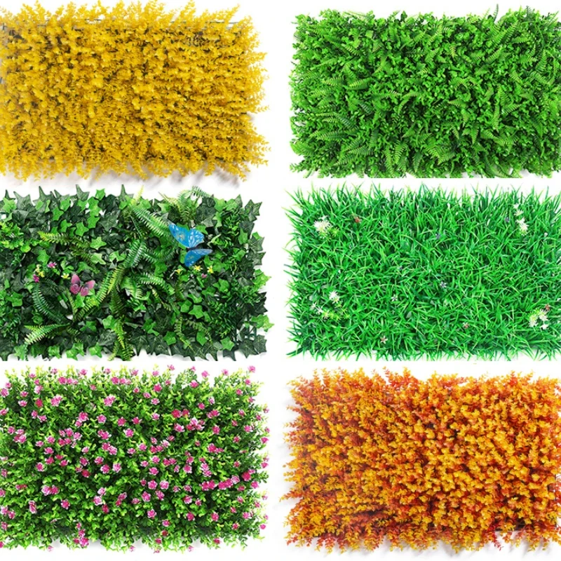 Artificial-Grass-Mats-Fake-lawn-Landscape-Plastic-Decoration-Green ...