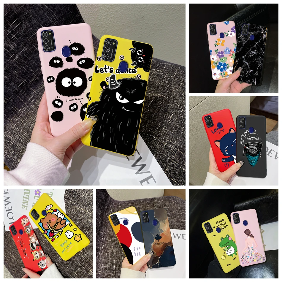 Adorable Cartoon Candy Color TPU Silicone Phone Case Cover for Samsung ...