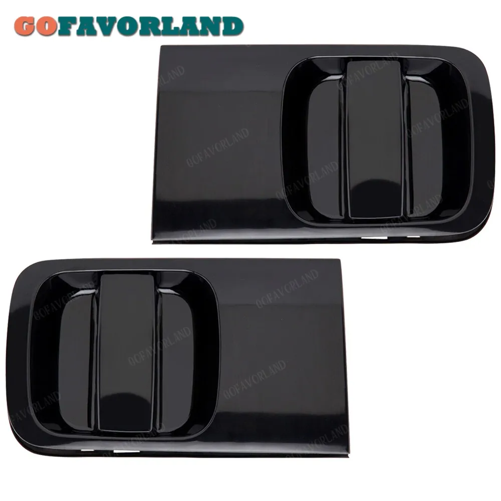 Manija de puerta trasera izquierda y derecha, accesorio de plástico ...