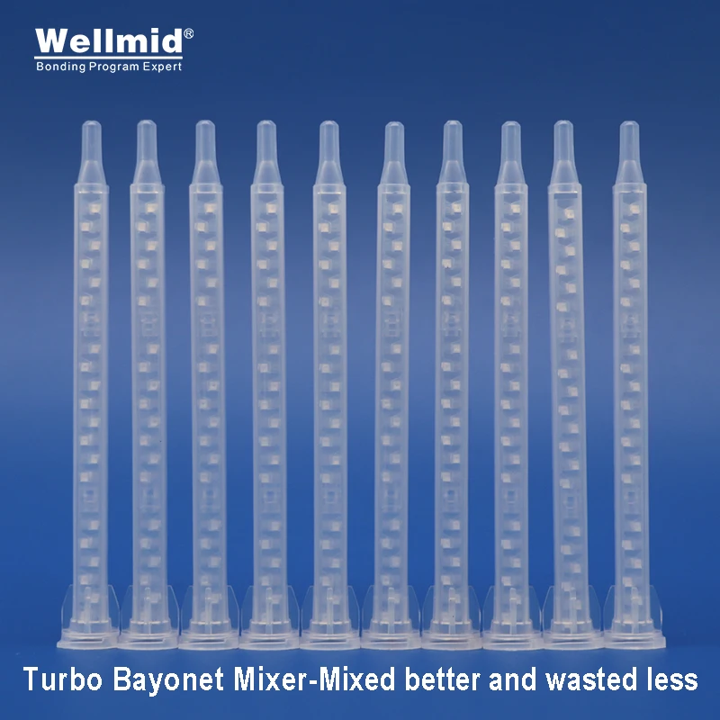 Original Plastic Turbo Bayonet Static mixer tube Consistent high ...