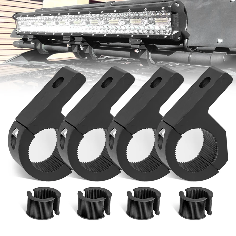 1/2/4pcs Universal Mount Bracket Fog Driving Light Spotlight Clamp ...