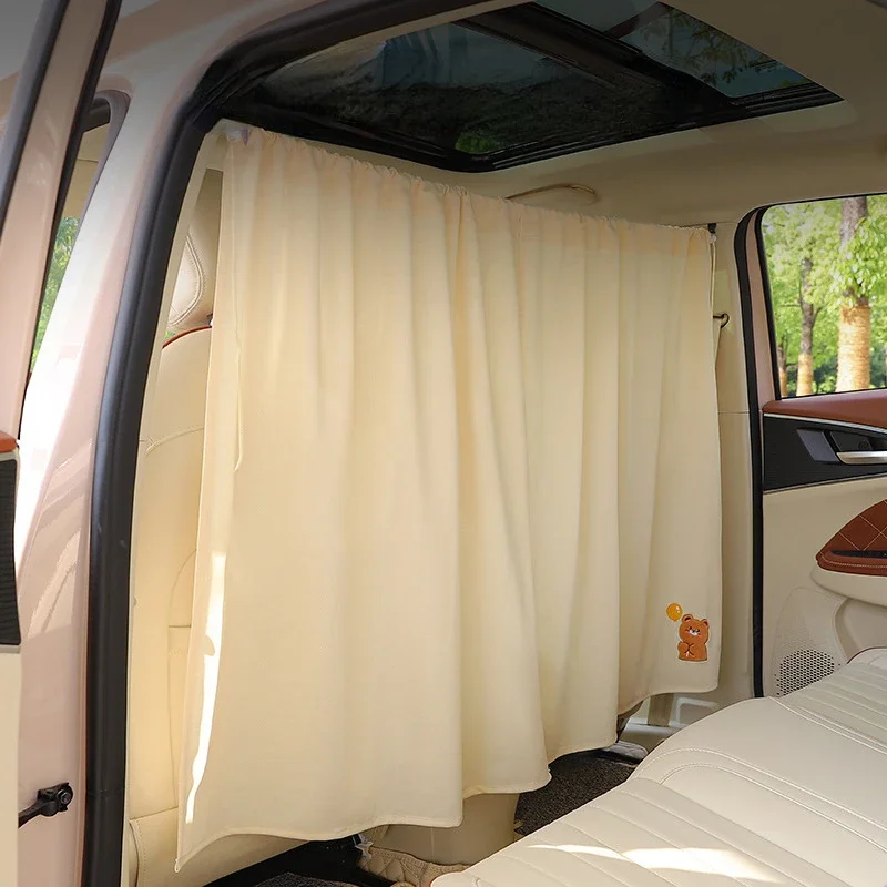 Car-Privacy-Partition-Curtain-Shading-Sunscreen-Shading-Curtain-Front ...