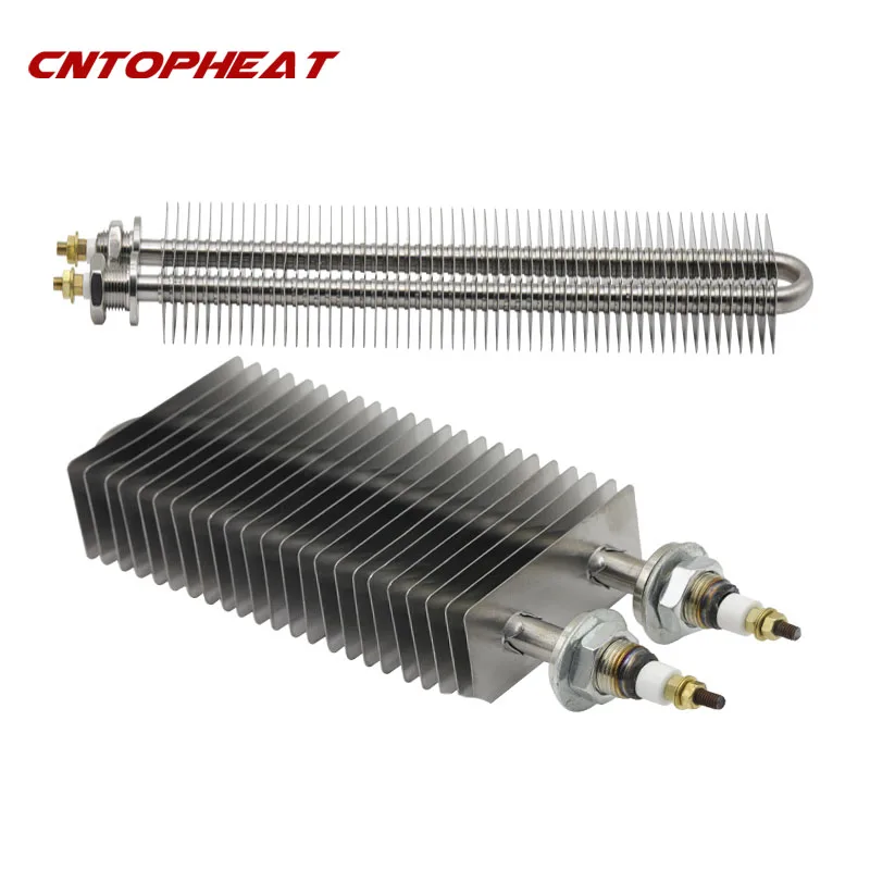 230V-Square-Fin-Heater-25x50mm-Install-Plate-Stainless-Steel-Hot-Air ...