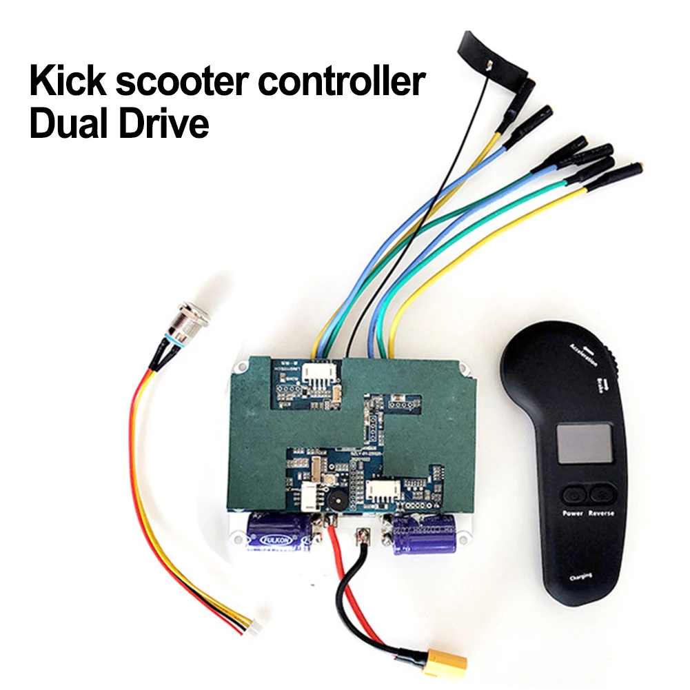 12S 48V Electric Skateboard Controller Kit For Dual Drive Motor ESC ...