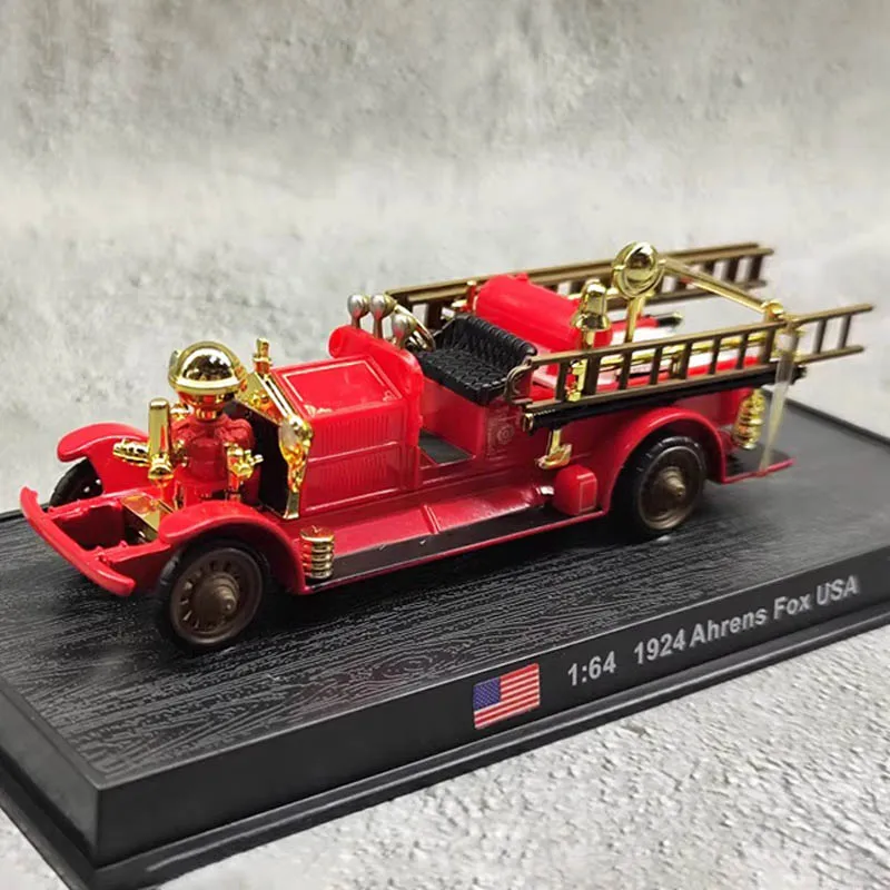1-64-1924-Ahrens-Fox-USA-Alloy-Fire-Engine-Truck-Collection-Model-Toy ...