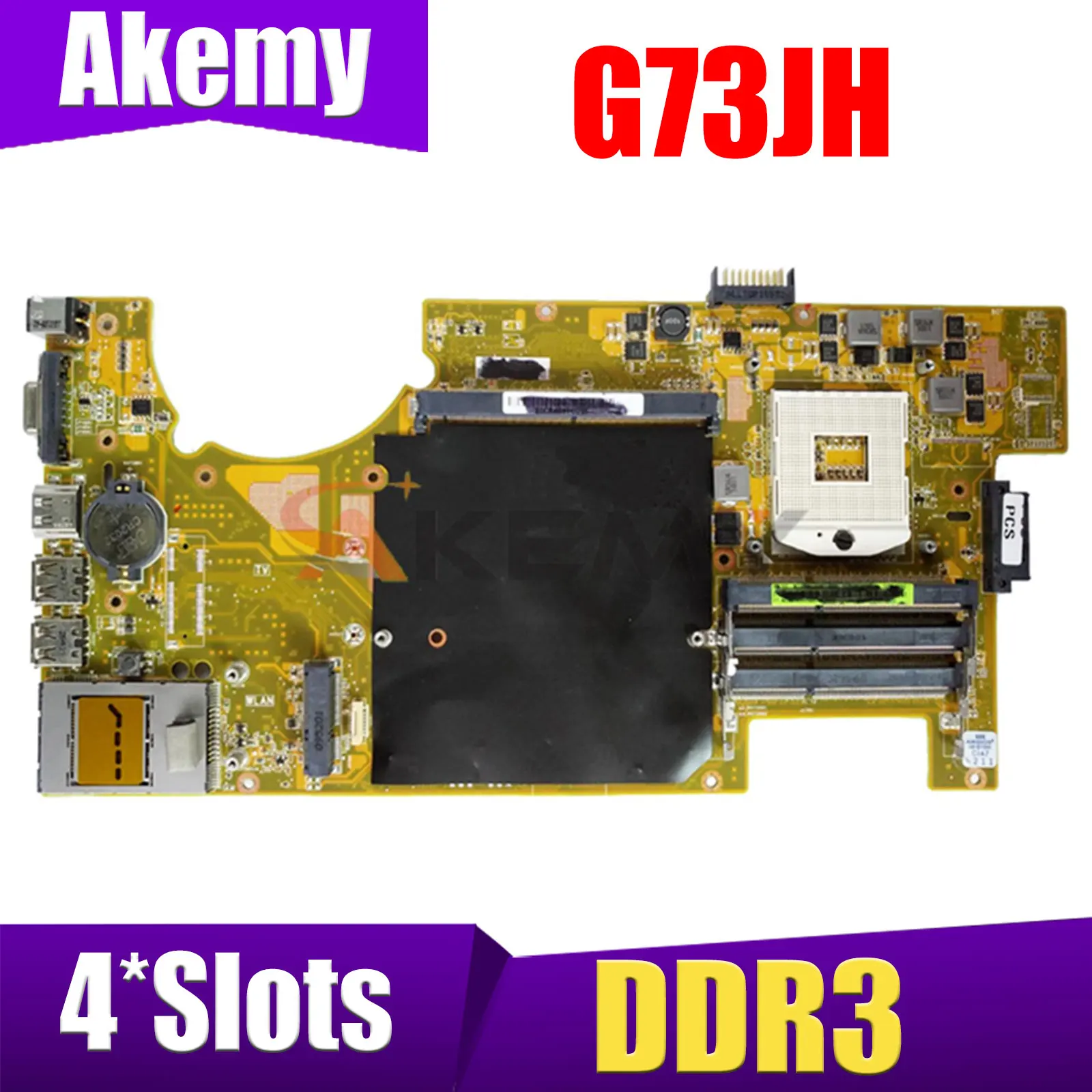 G73JH Laptop Motherboard For ASUS G73JH G73J G73 Notebook Computer ...