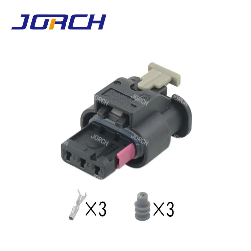10-sets-3-pin-AMP-auto-electronic-automotive-waterproof-connector ...