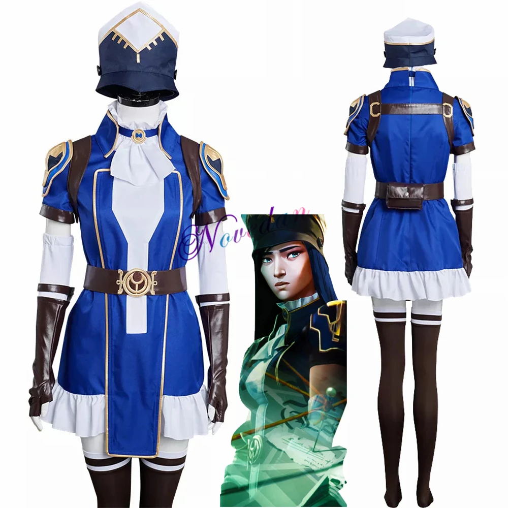 Caitlyn Kiramman Cosplay Arcane Lol Caitlyn The Sheriff Of Piltover